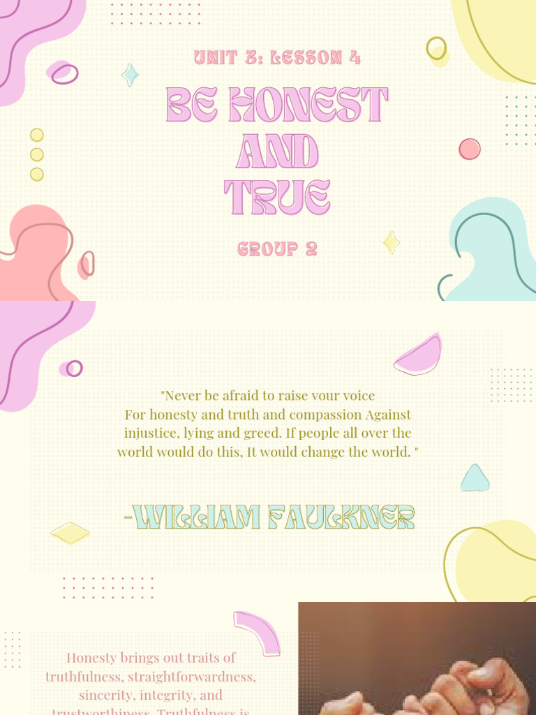 ESP REPORTING (Be Honest and True) PDF | PDF