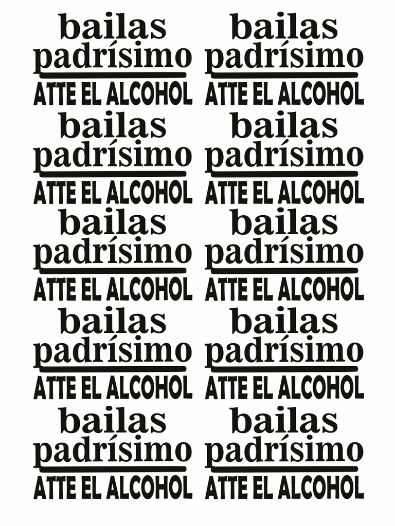 Bailas Padrisimo | PDF