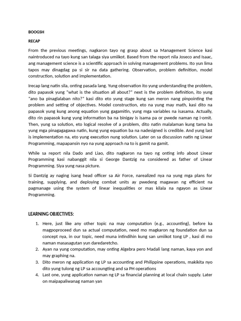 Script Mansci | PDF | Mathematics | Elementary Mathematics