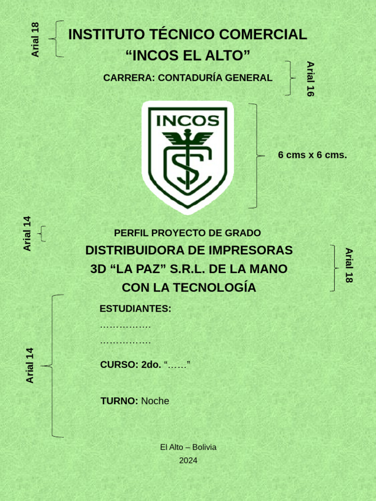 Presentación Estructura Perfil 2dos. | PDF