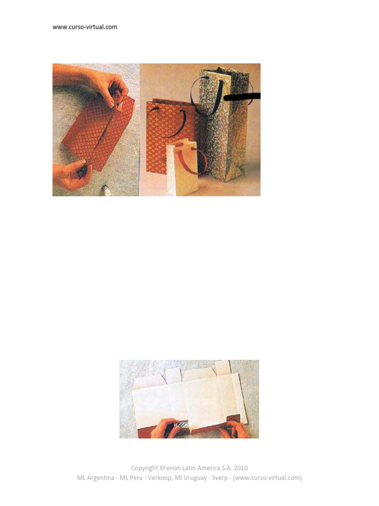 Cómo hacer bolsas de papel | PDF