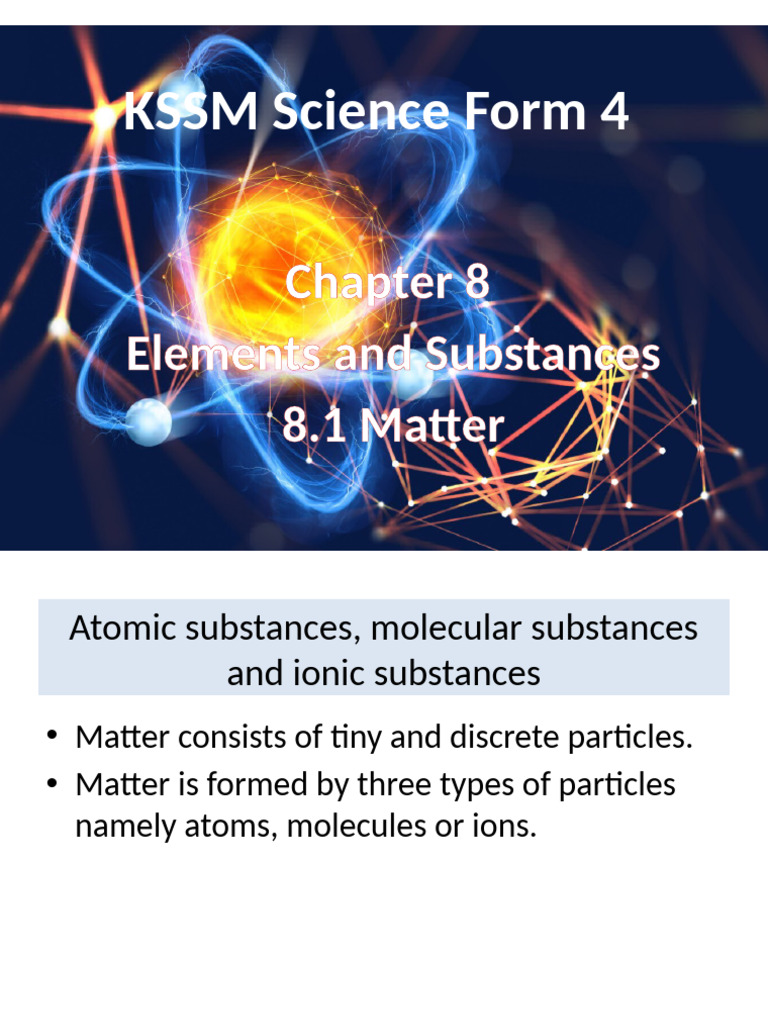 KSSM Science DLP Chapter 8 | PDF