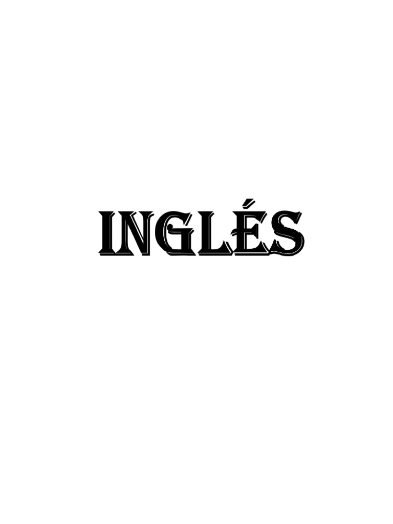 ingles-1 | PDF
