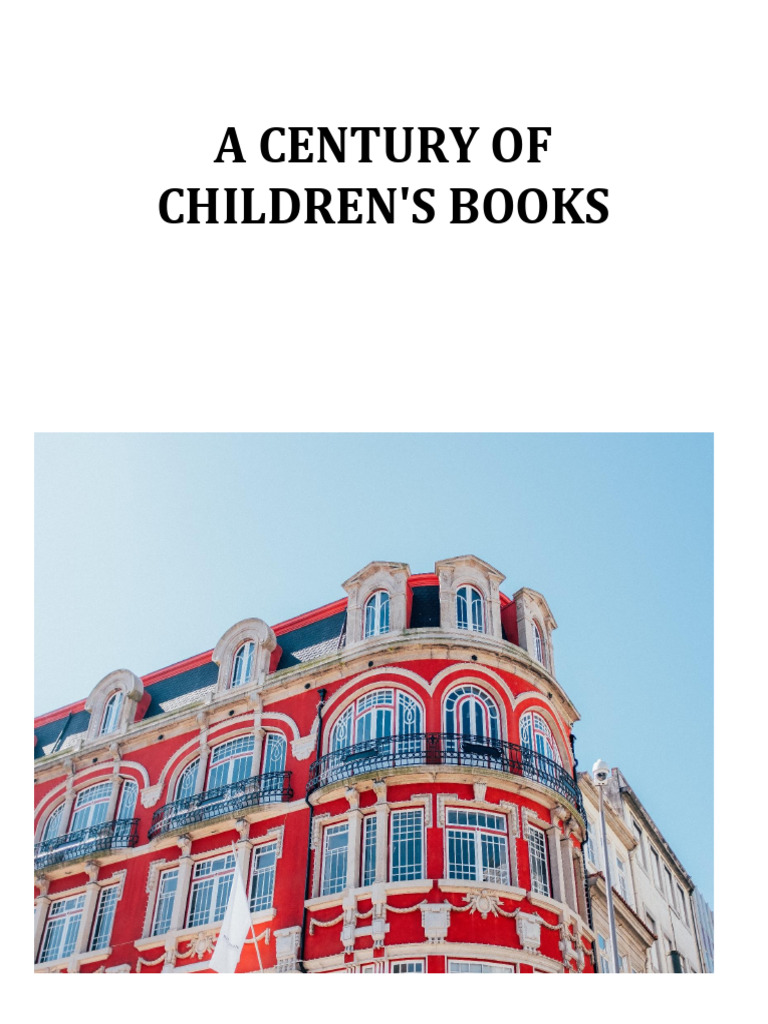 A Century of Children's Books by Florence V. Barry | PDF