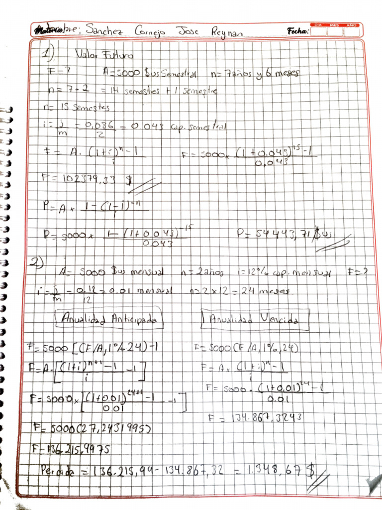 Examen Mate Fin | PDF