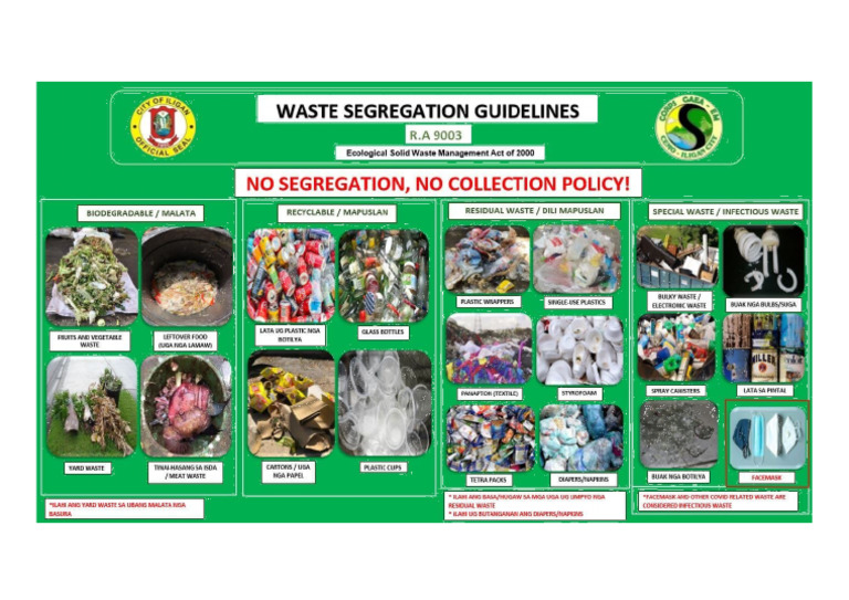 waste segregation | PDF