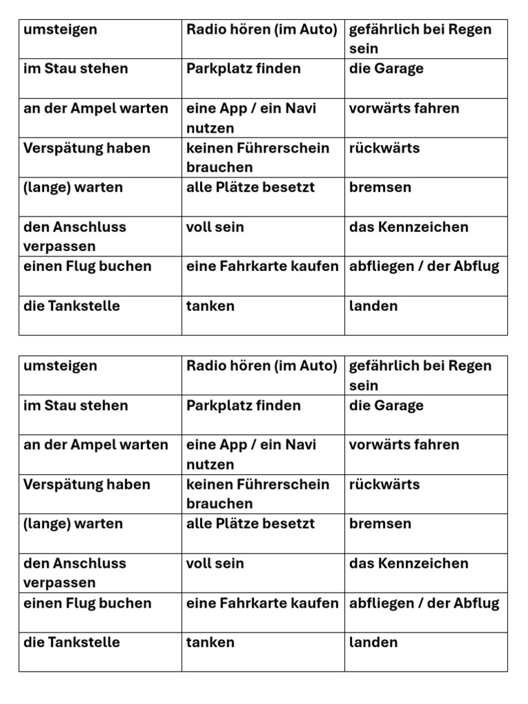 Umsteigen Zuordnen | PDF