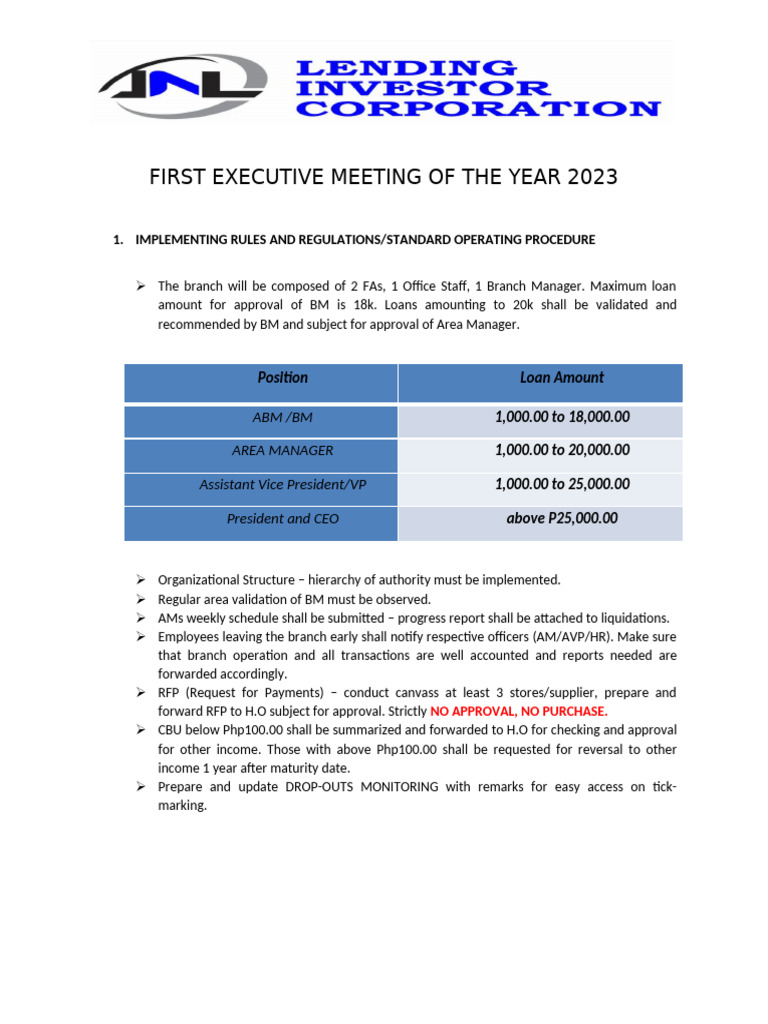 Meeting | PDF