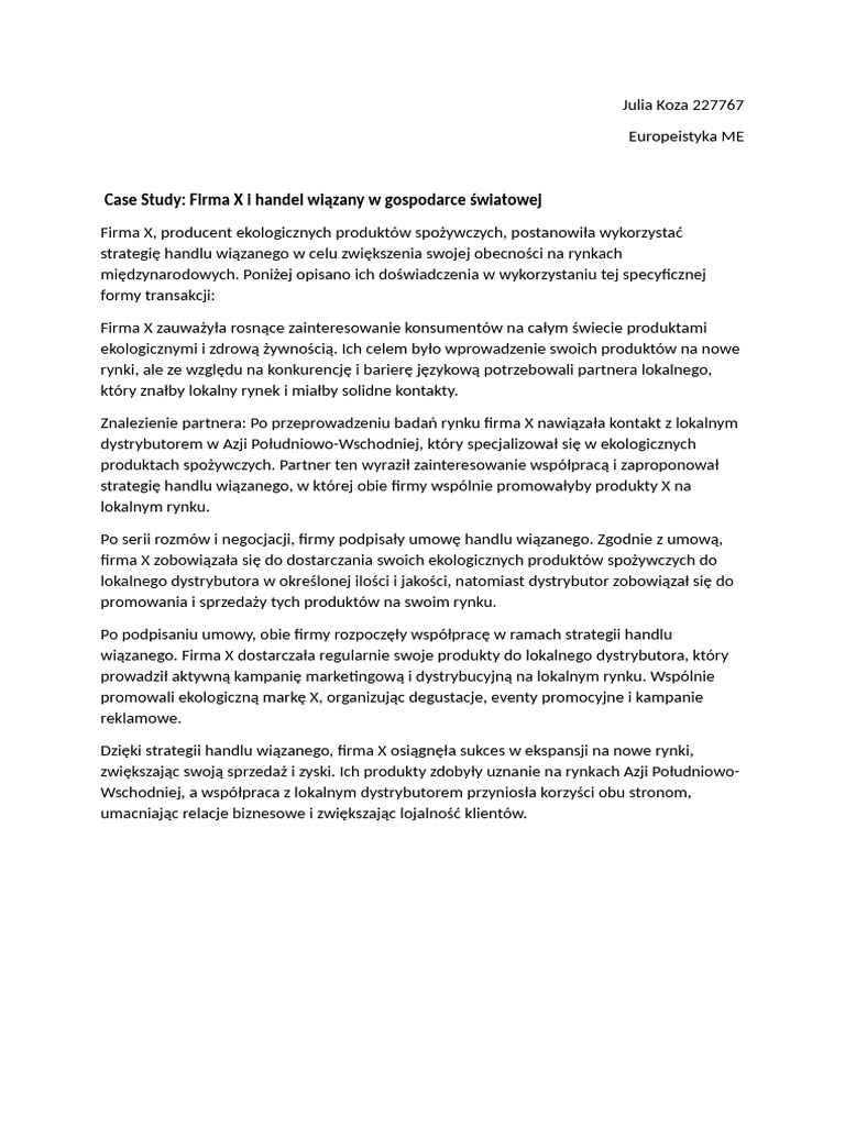 Case Study MTG | PDF