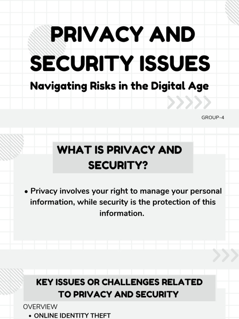 Privacy & Security Issues - G-4 | PDF | Ransomware | Malware