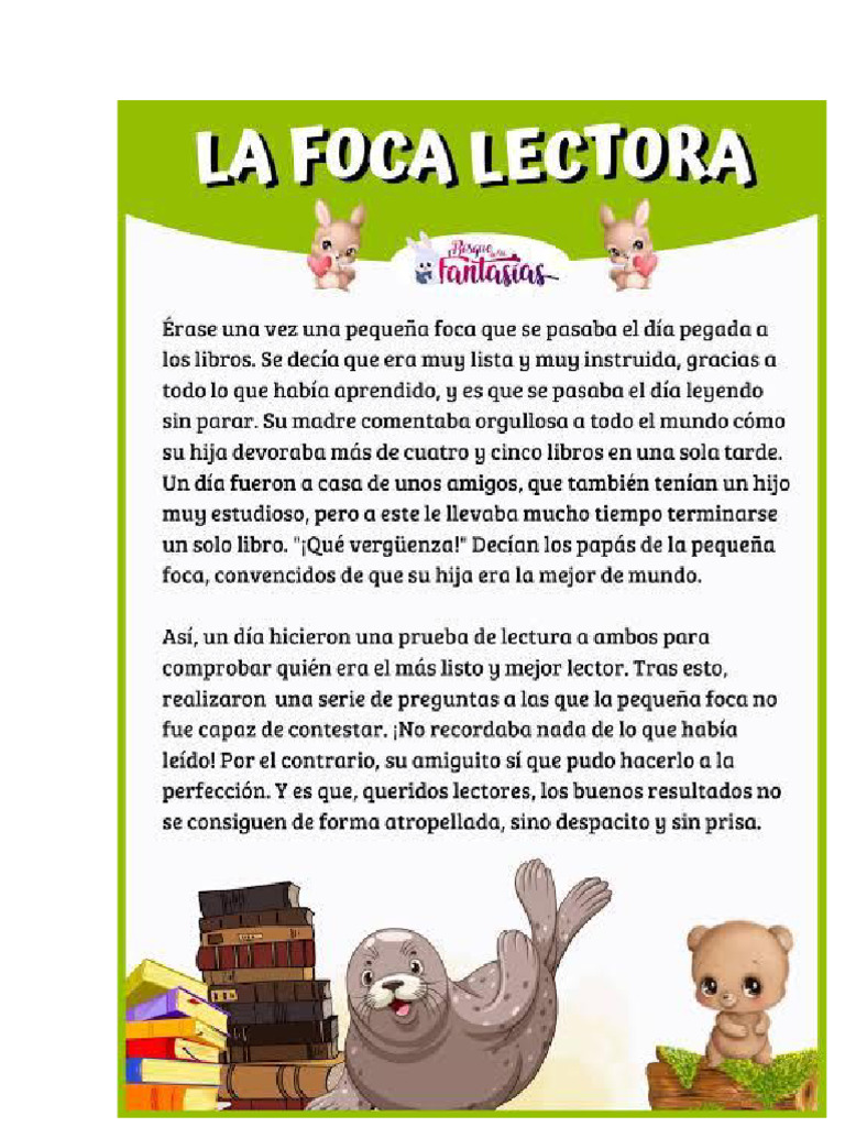 La Foca Lectora | PDF