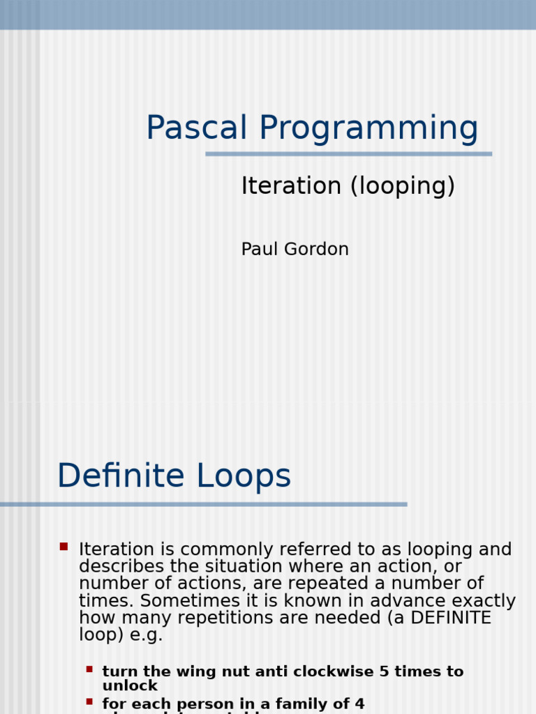 LOOPS | PDF
