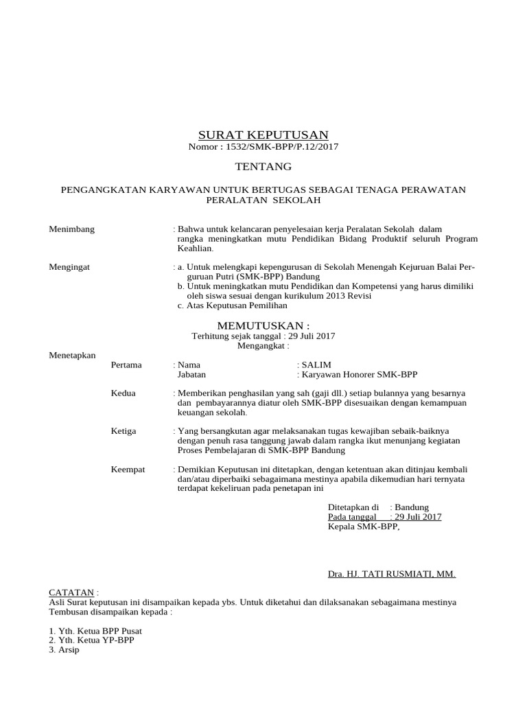 SK Laboran DLL P12 TH 2017 | PDF