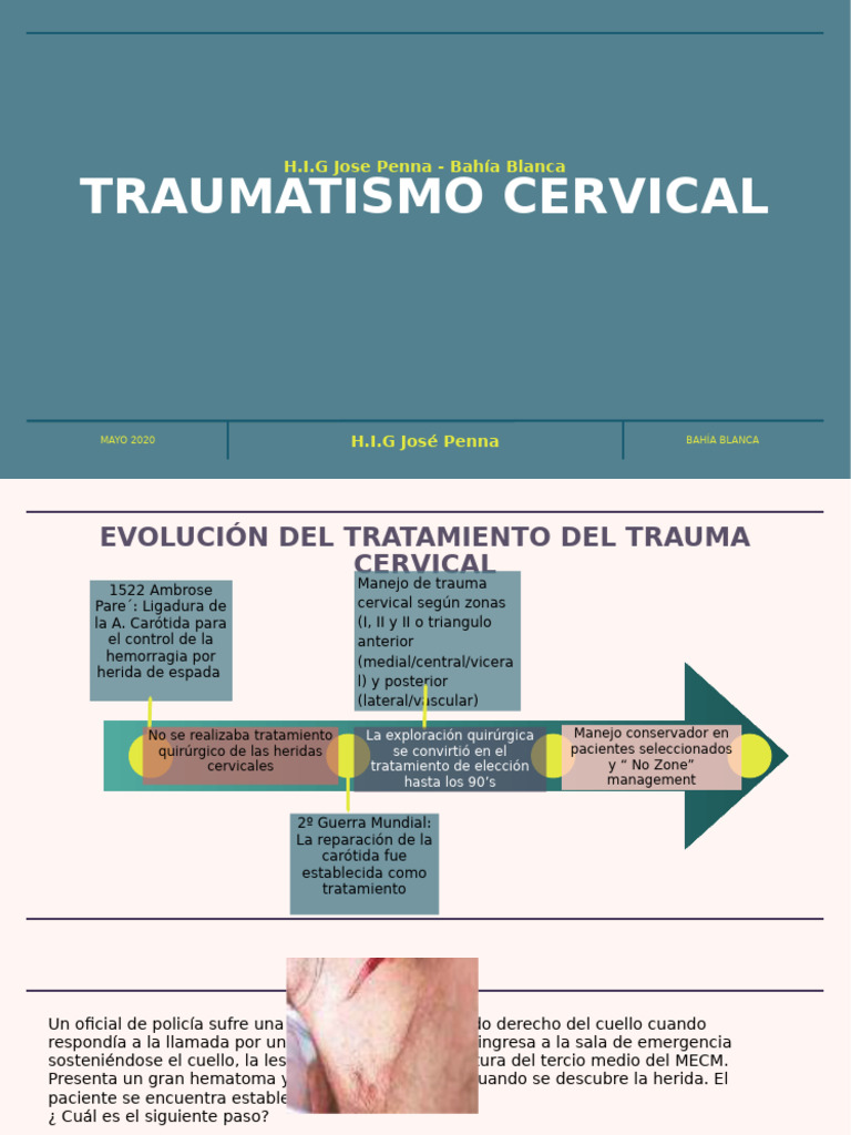 Trauma de Cuello | PDF