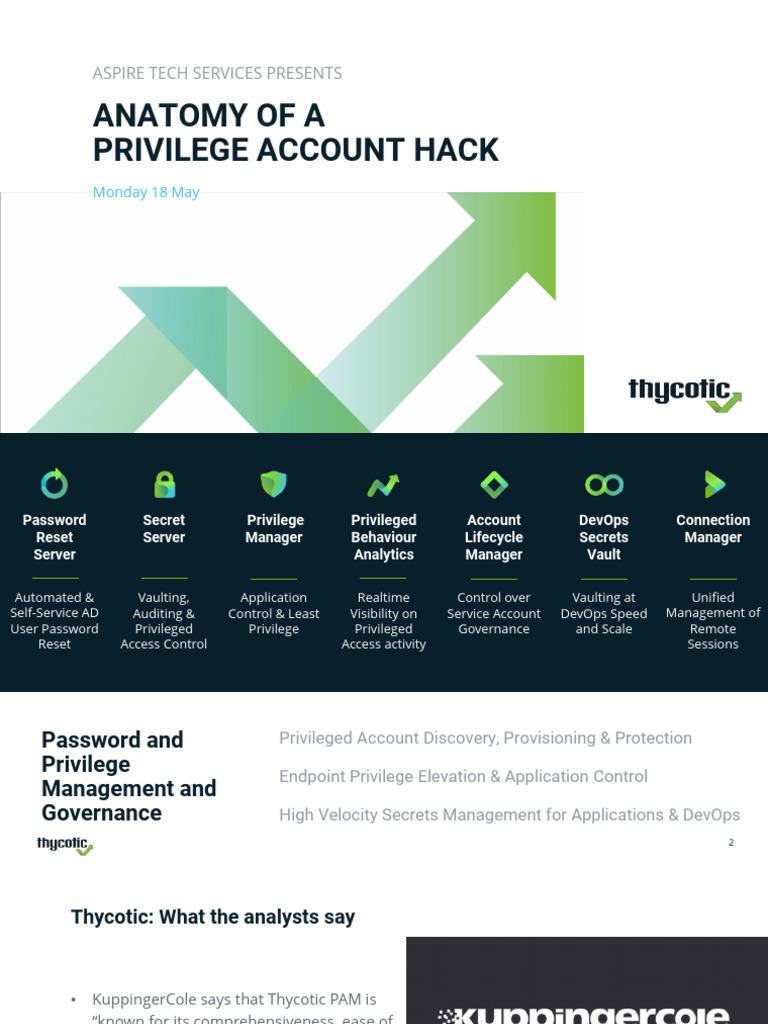 Anatomy of A Privilege Account Hack | PDF