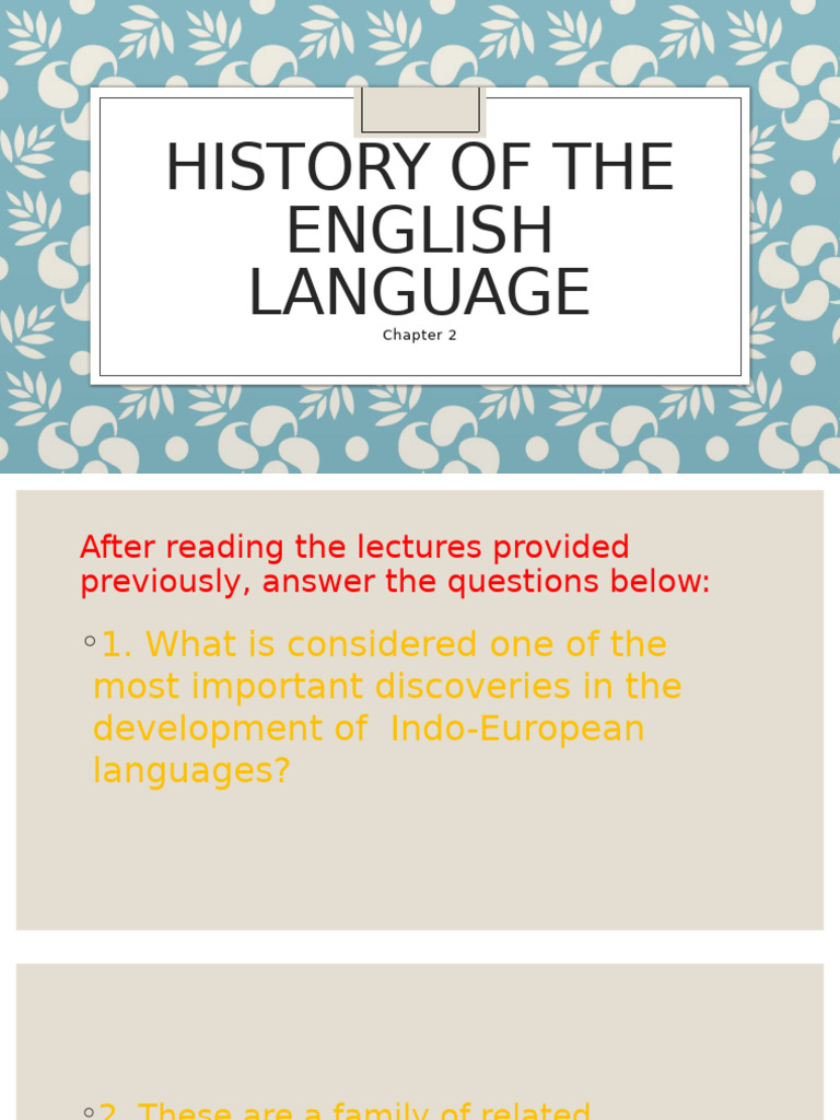 Histel Achapter 2 Act | PDF