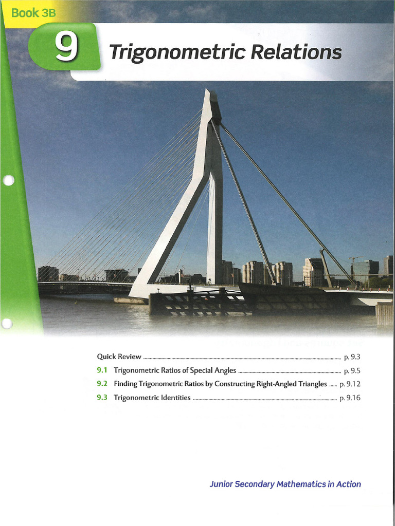 Book 3B - 9 Trigonometric Relations | PDF