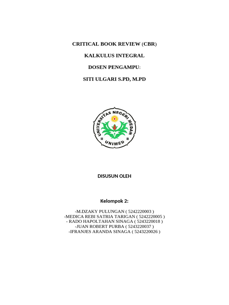 Critical Journal Report | PDF