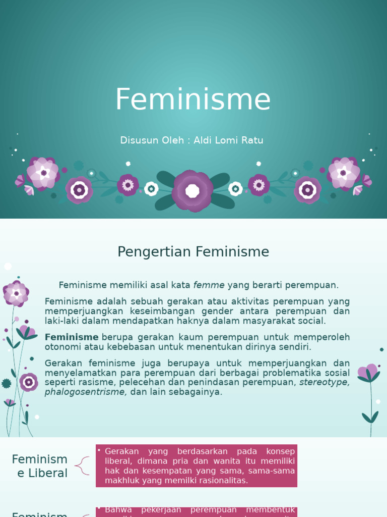 Teori Feminisme | PDF