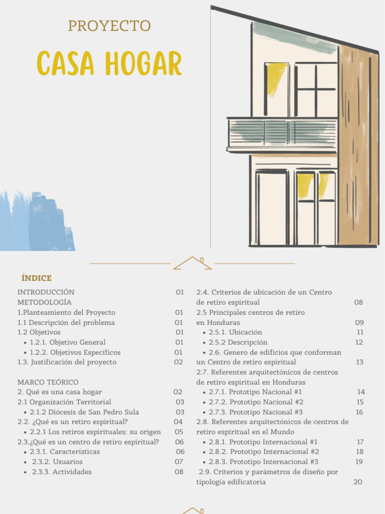 Proyecto Casa Hogar | PDF