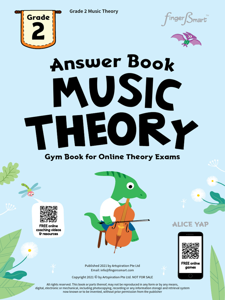 Music Theory G2 Answer Book | PDF