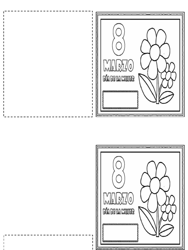 Actividad para El Dia de La Mujer | PDF