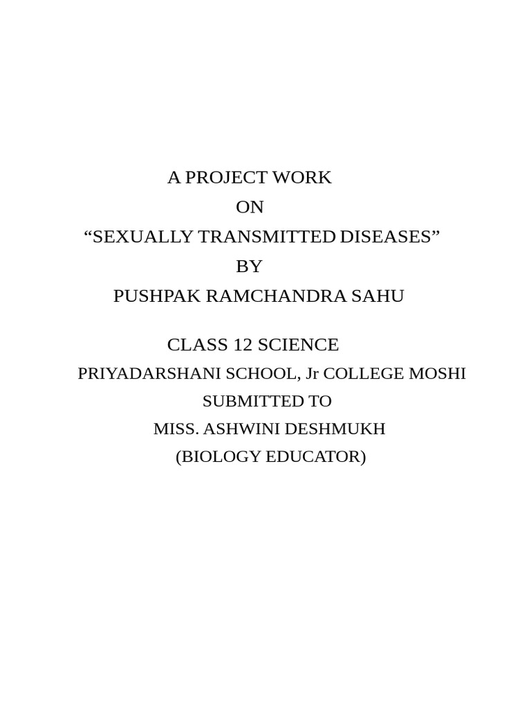 A Project Work | PDF