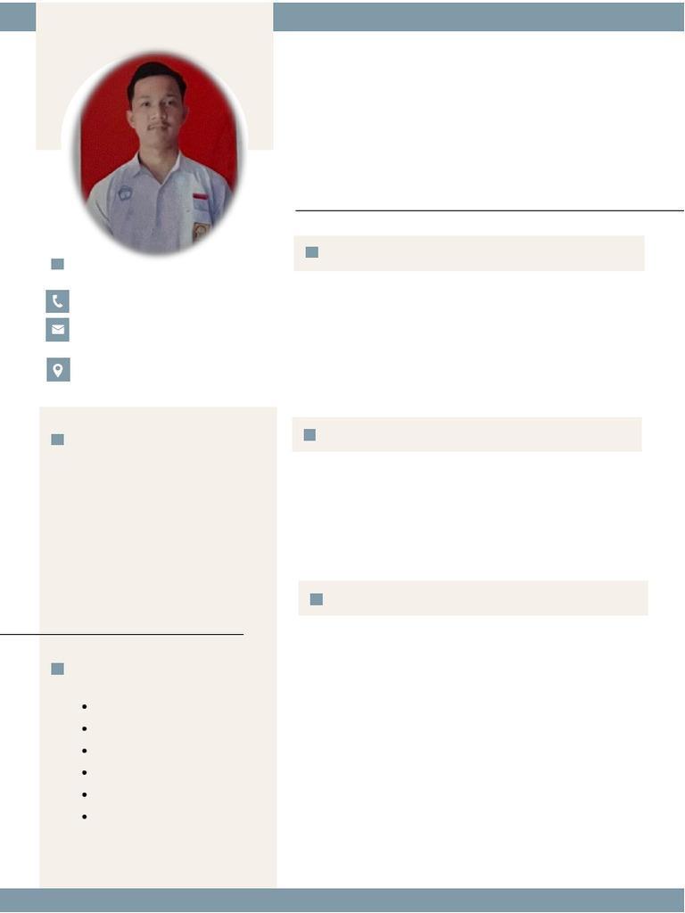 CV Mario Rahmat Habas | PDF