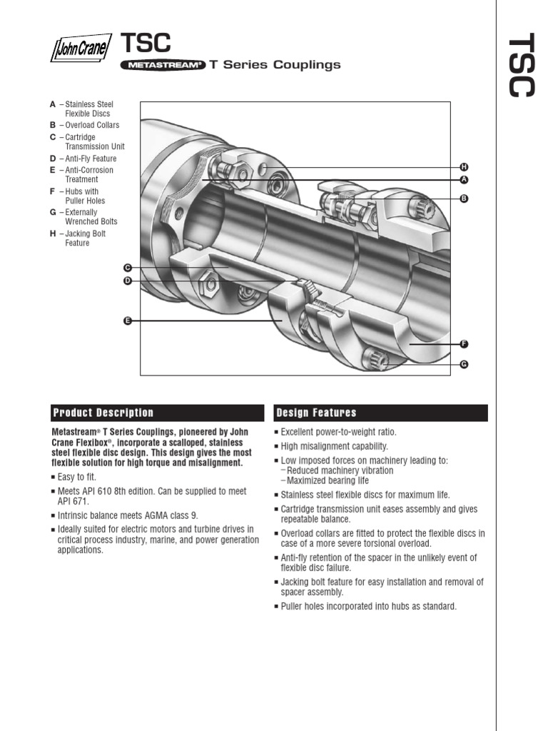 Brochure Acople JohnCraneTSC-S-TSC | PDF