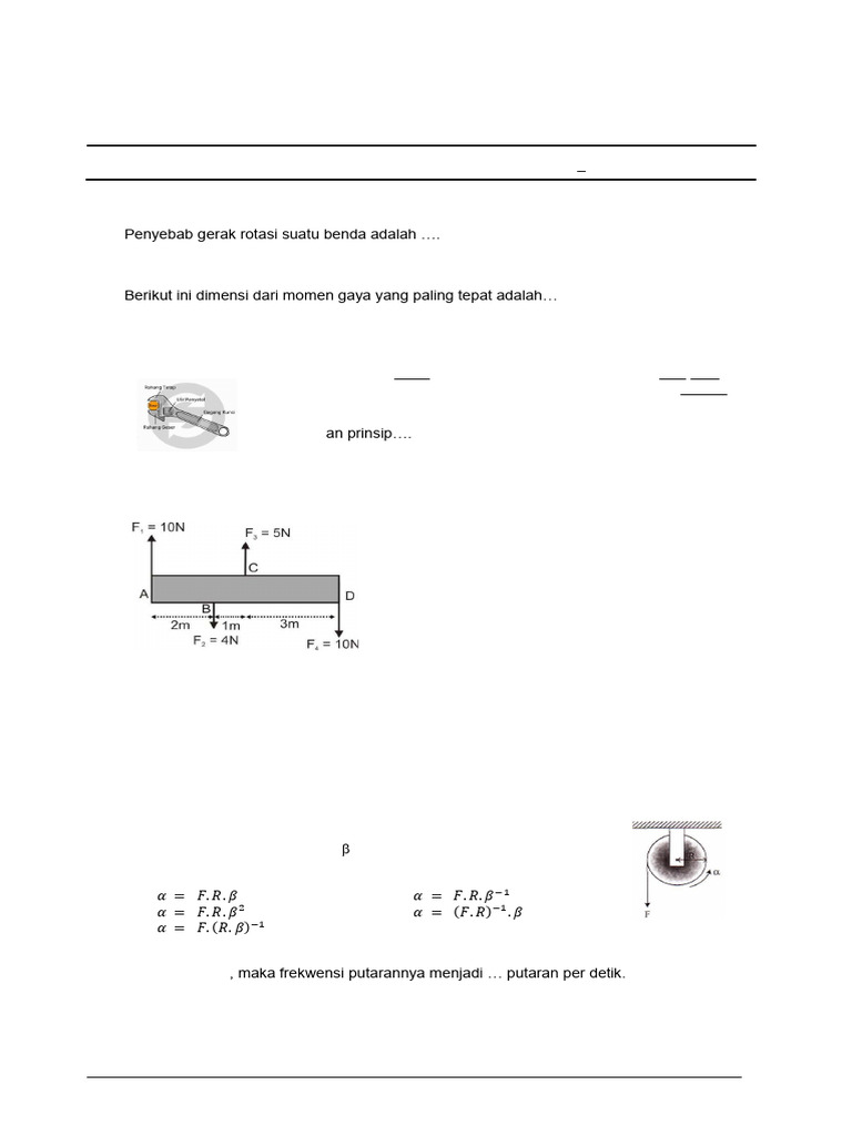 Latihan Soal Asts Fisika Xi | PDF