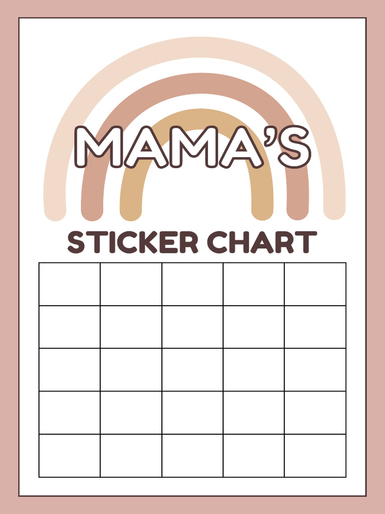 Mama’s Sticker Chart | PDF