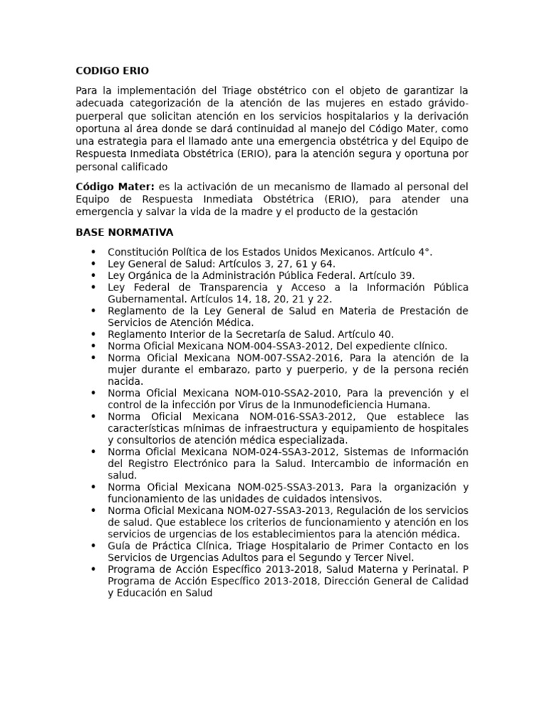 Codigo Eri | PDF | Partería | Ciencias sociales