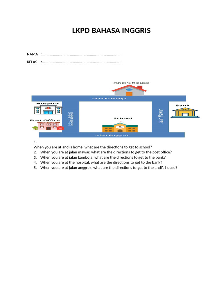 LKPD Bahasa Inggris | PDF