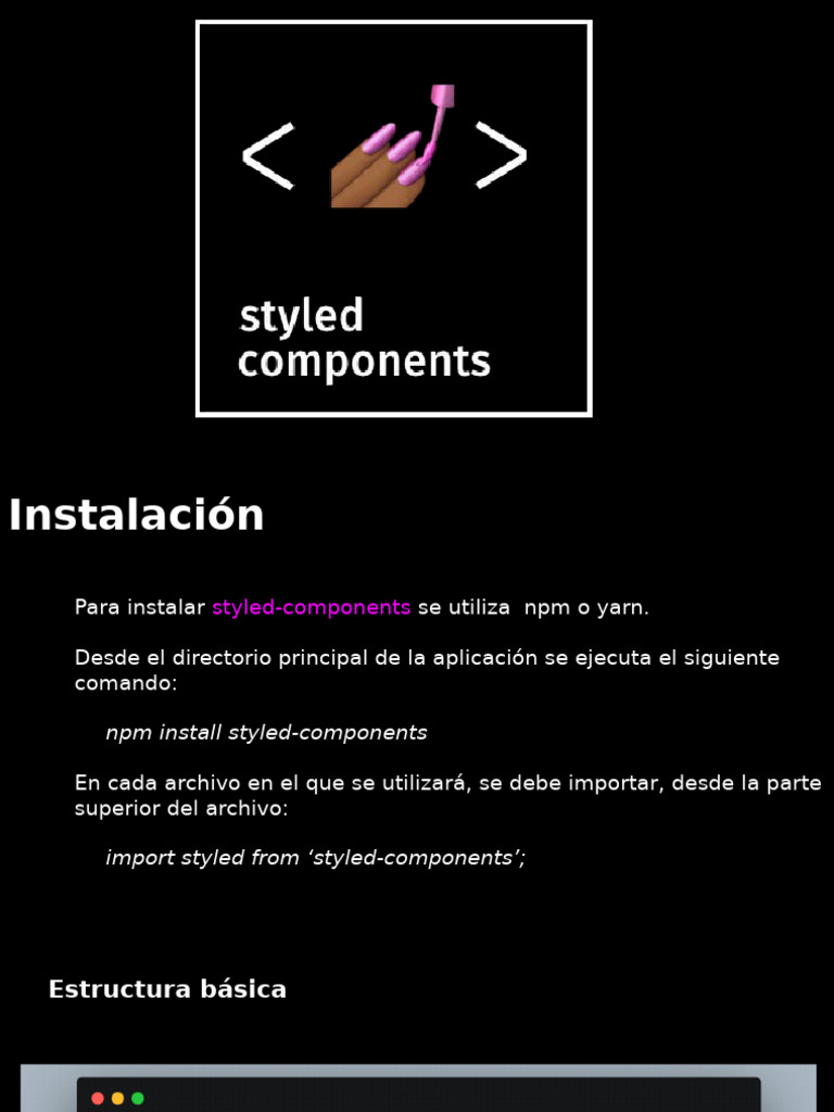 StyledComponents | PDF