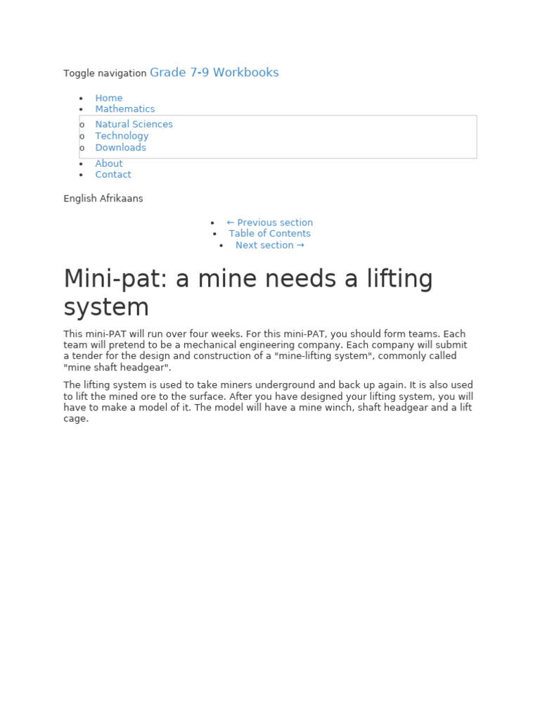 Technology Pdf Mining Technology Engineering