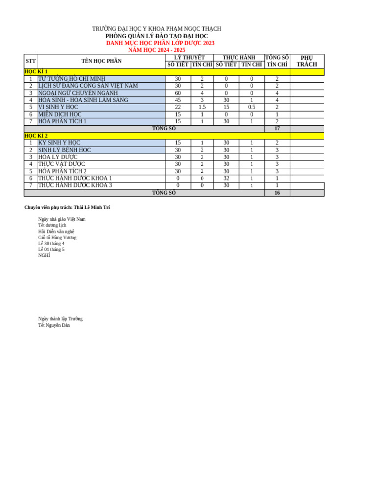 D2 - Lich Giang 2425 240924 | PDF