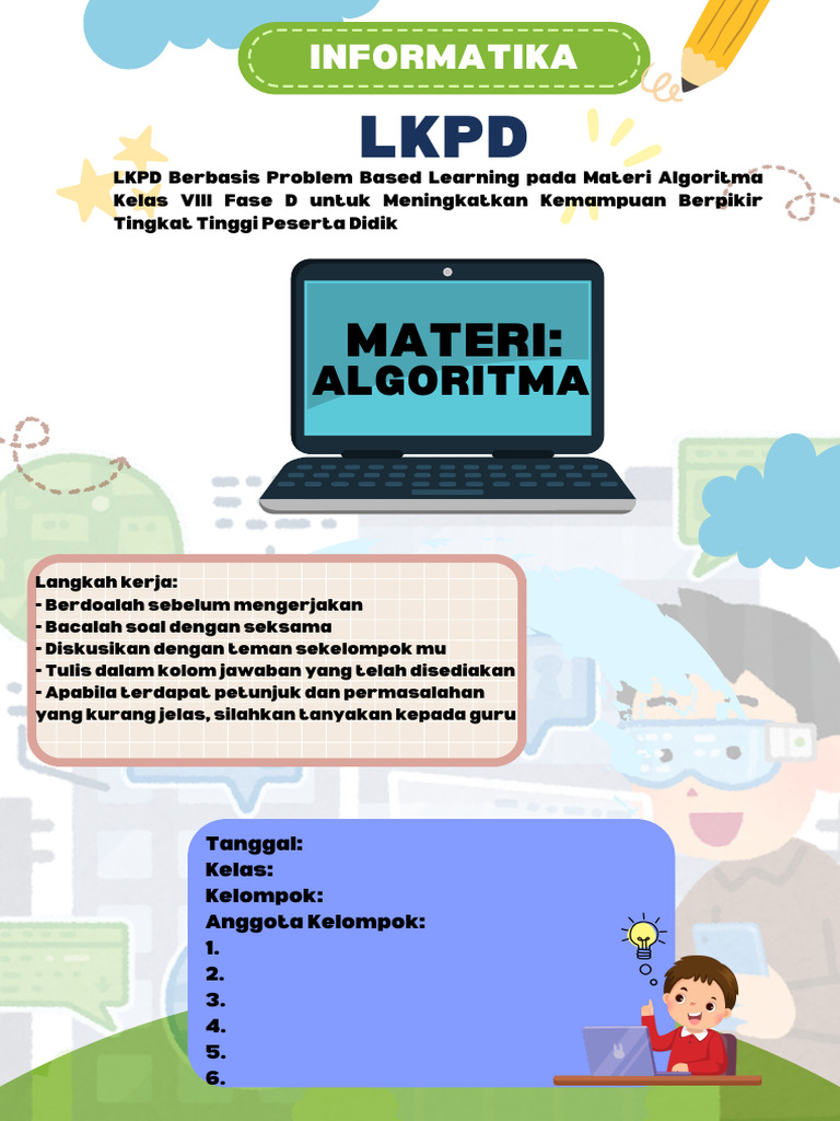 LKPD Algoritma KLS 8 | PDF