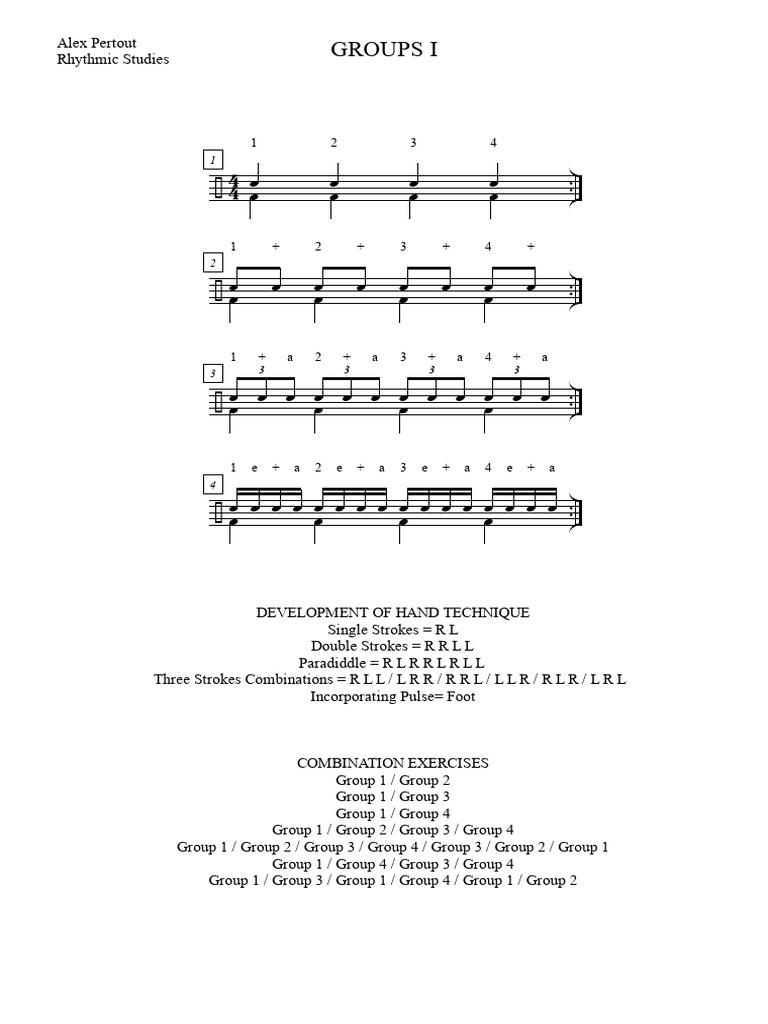 Rhythmic Studies | PDF