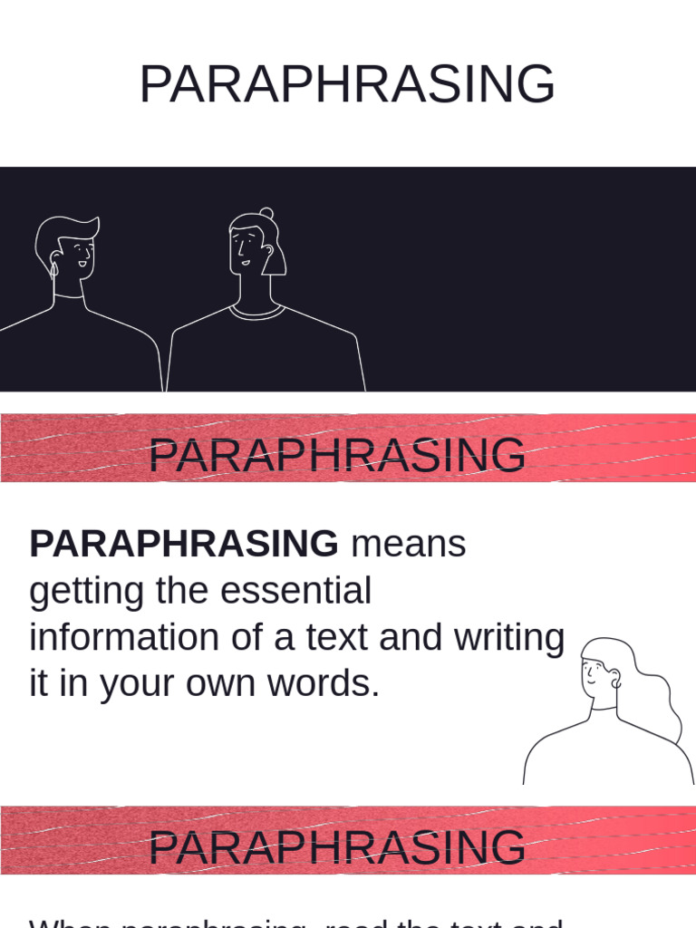 PARAPHRASE | PDF