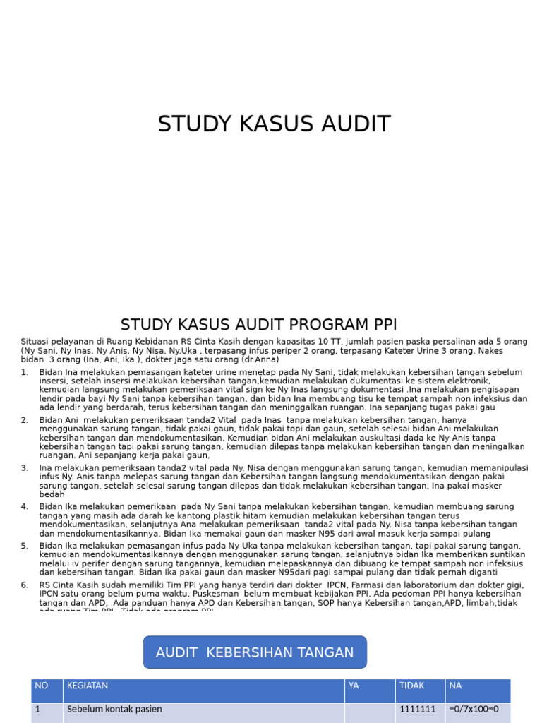 Kasus Audit Program | PDF