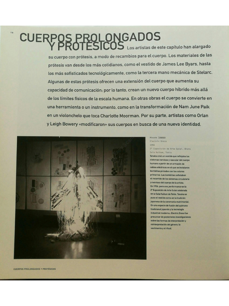 Amelia Jones and Tracey Warr EL CUERPO DEL ARTISTA Cuerpos Prolongados ...