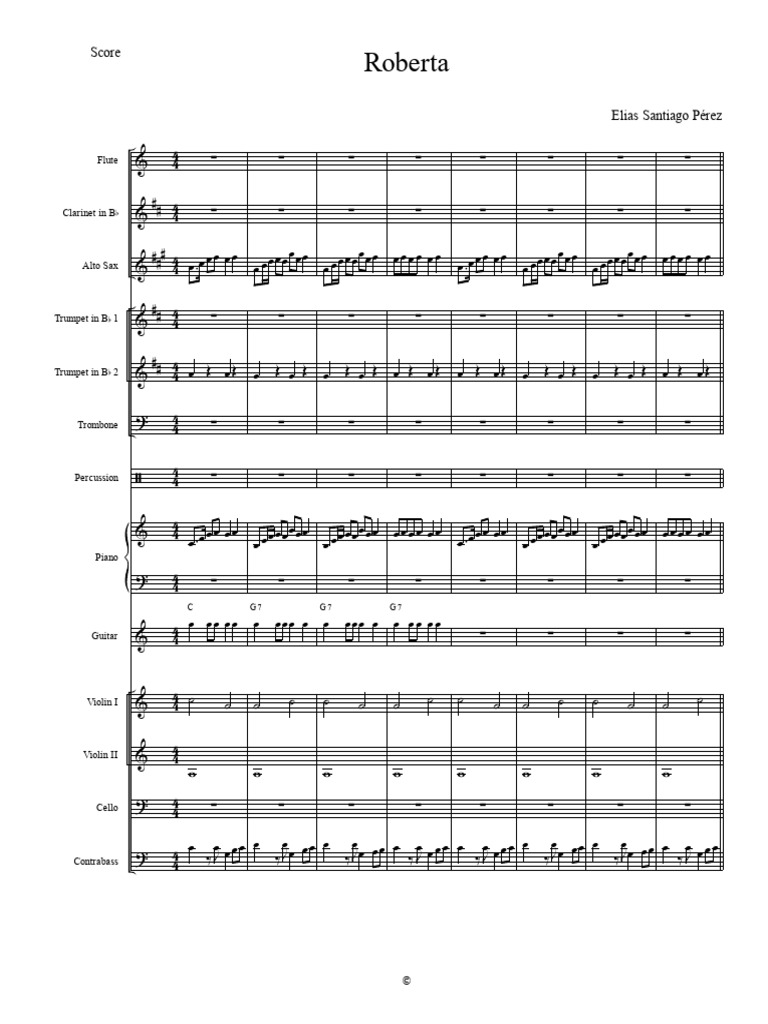 Roberta Score | PDF
