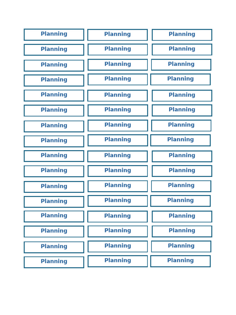 Planning Department Label | PDF