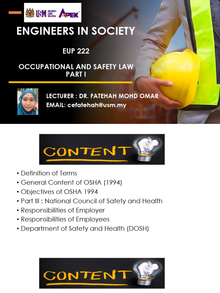 OSHA_1994_PART 1 | PDF
