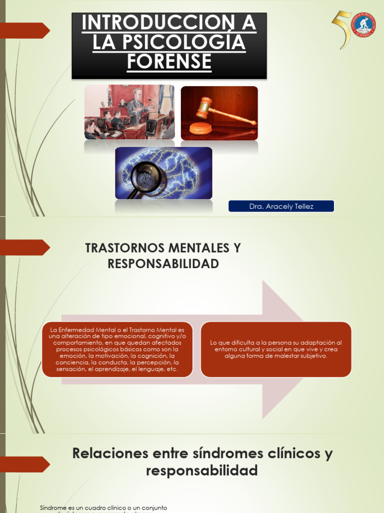 SEMANA 14 Psic. Forense 08 de Octubre | PDF