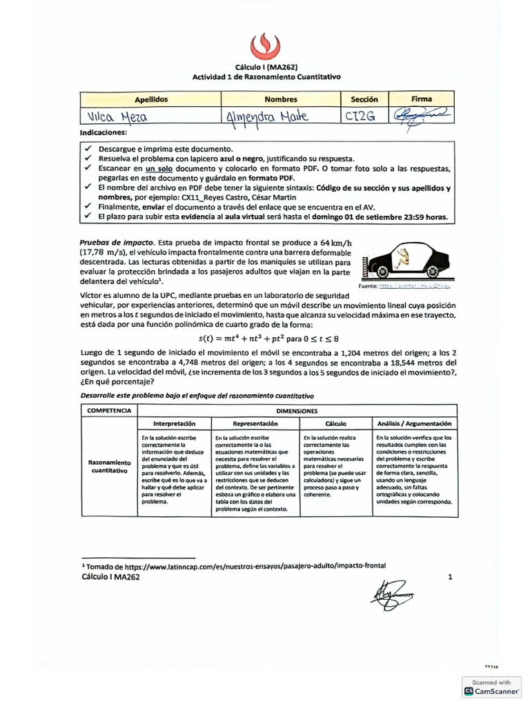 RC1 - Calculo - Derivadas | PDF
