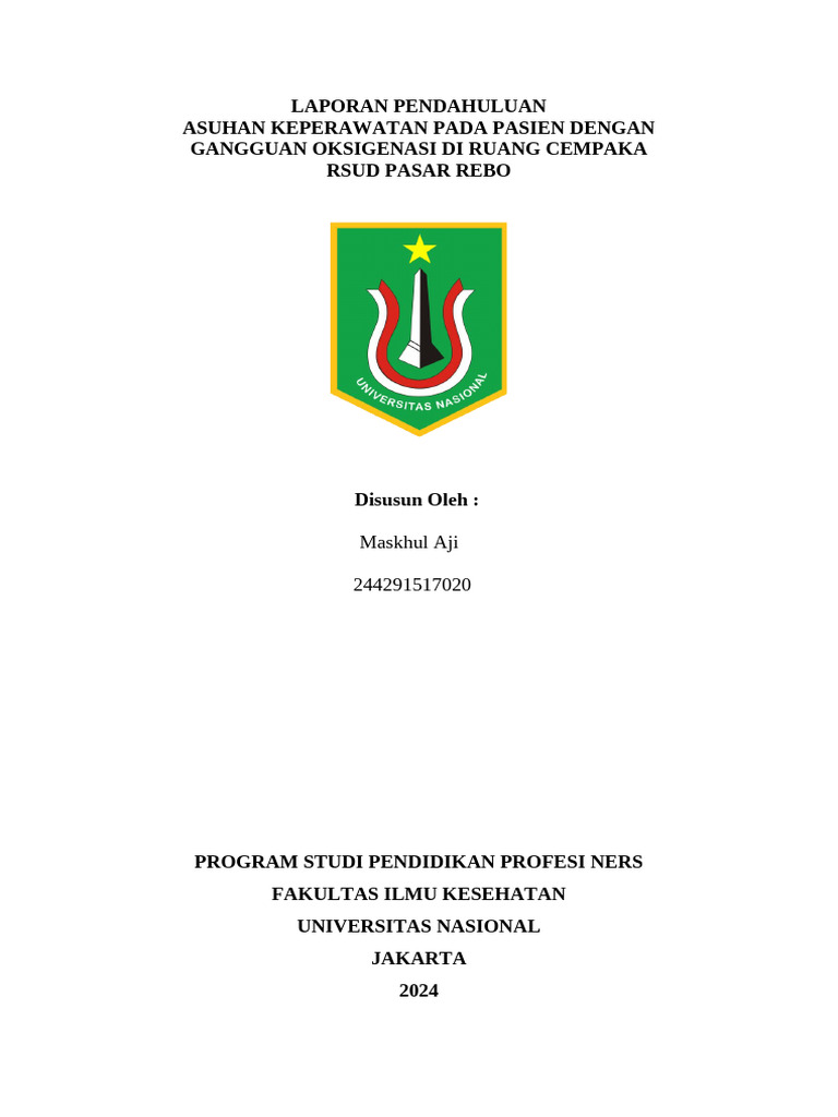 KDP LP Oksigenasi | PDF