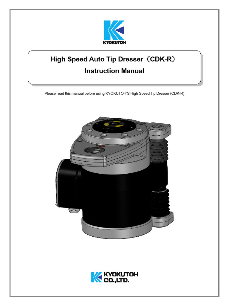 CDK-R - 200-400 Manual-2023-03-27 - EN | PDF