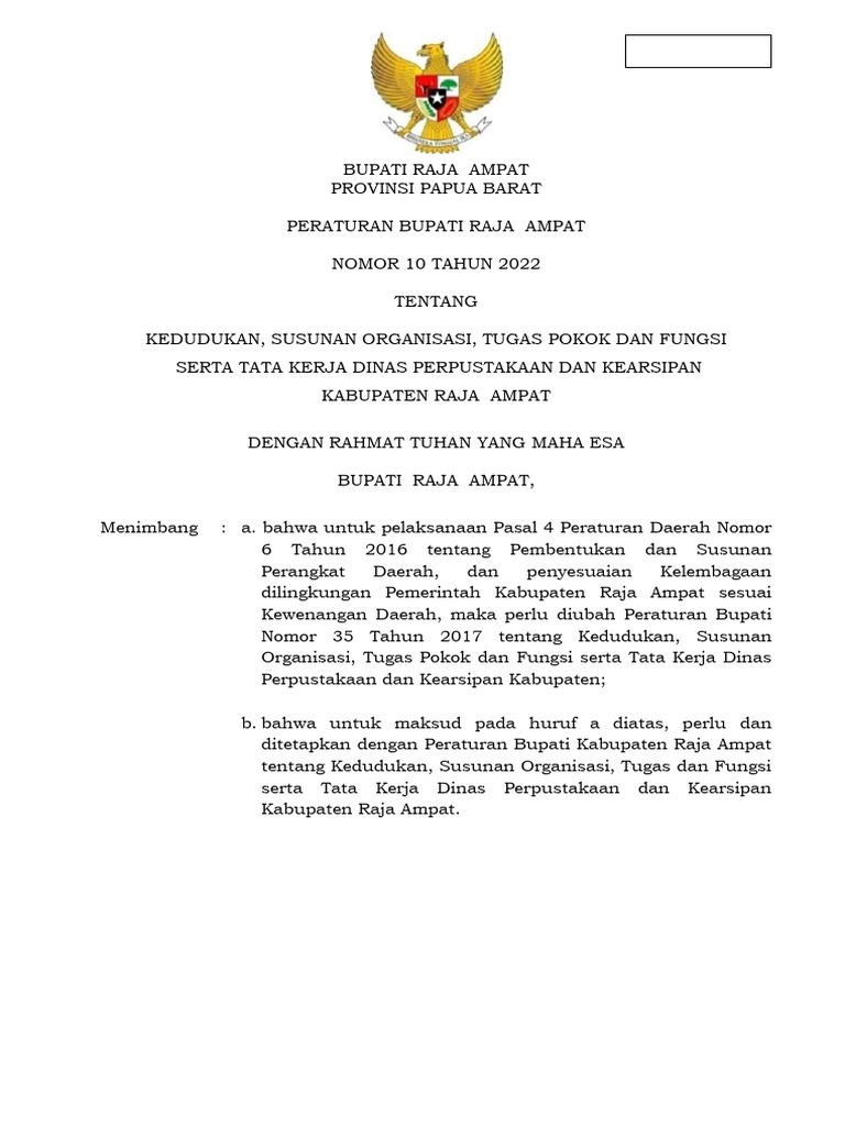 23. DINAS PERPUSTAKAAN DAN KEARSIPAN | PDF