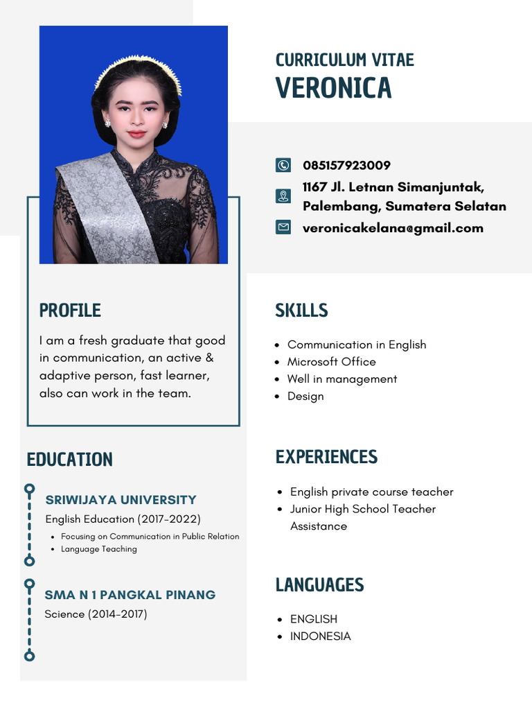 CV VERONICA NEW | PDF